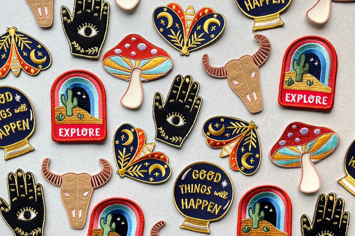 Badge Bomb Wholesale: Art Buttons Magnets Patches Enamel Pins Stickers