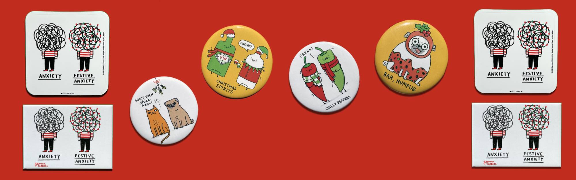 Badge Bomb Wholesale: Art Buttons Magnets Patches Enamel Pins Stickers